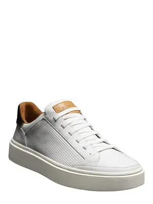 Allen Edmonds Oliver Stretch Lace Up Sneakers - White