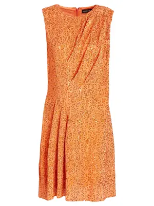 Stine Goya Louiza Sequined Mini Dress - Orange