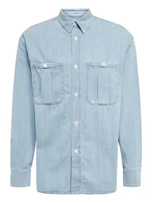Kenzo Denim Overshirt - Blue