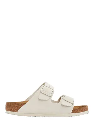 BIRKENSTOCK Arizona Suede Sandals - White