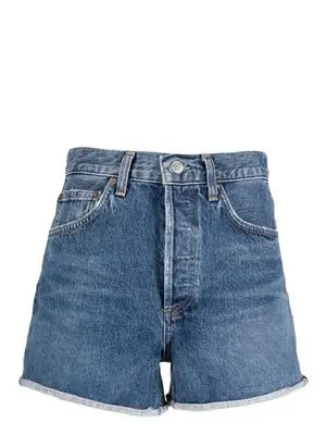 AGOLDE AGOLDE Rolled-Hem Denim Shorts