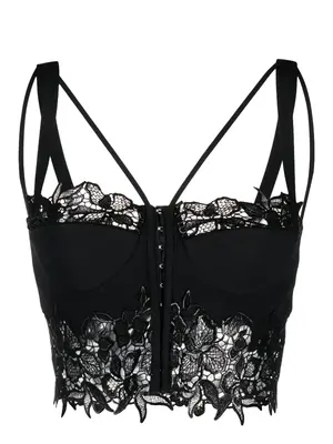 VERSACE Versace Floral Lace Corset