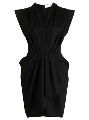 IRO PARIS IRO Pheao Draped Wool Dress