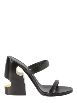 Off-White Pop Meteor Cut-out Sandals - Black