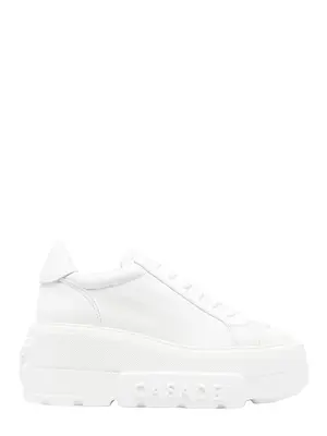 Casadei Nexus 75mm Platform Sneakers - White