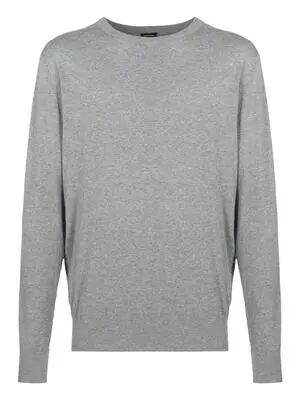 OSKLEN Fine-knit Cotton Jumper - Grey
