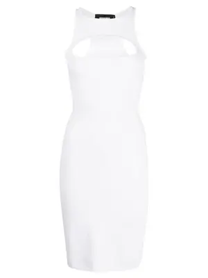 Dsquared2 Cut-out Knit Dress - White