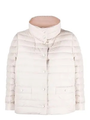 MOORER Reversible Padded Jacket - Neutrals