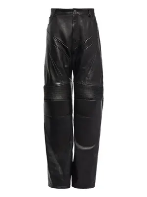 BALENCIAGA Balenciaga Leather Biker Pants