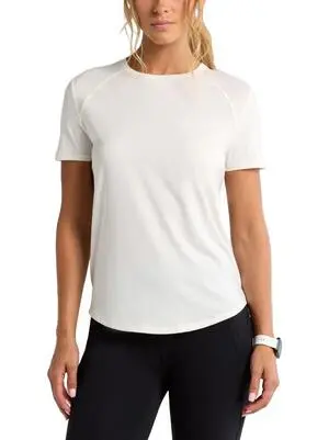 Zella Zella Energy Performance T-Shirt Ivory Egret