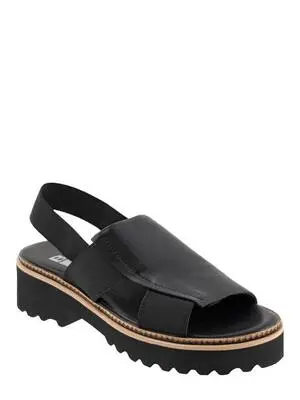 BUENO Amy Slingback Platform Sandal - Black