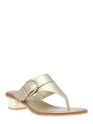 Anne Klein Thessy Sandal - Platinum