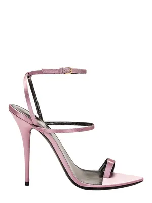 Saint Laurent Dive Sandal - Ancient Pink