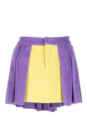 Natasha Zinko Terry Tennis Skirt - Purple