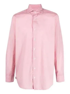 LARDINI Long-sleeve Cotton Shirt