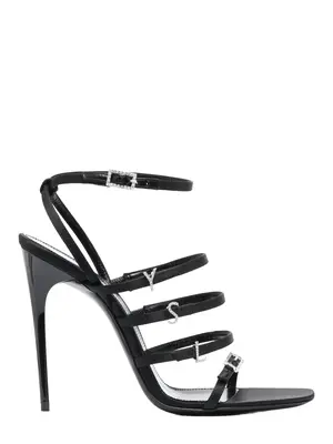 Saint Laurent Jerry 110mm Sandals - Black
