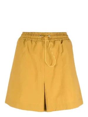 Moncler Elasticated Waistband Shorts Brown