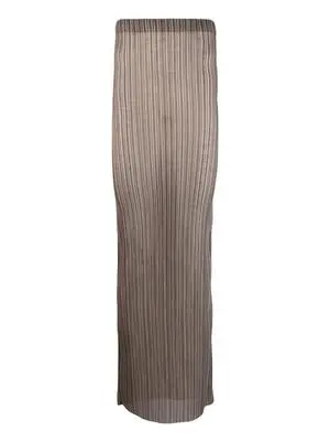 LUDOVIC DE SAINT SERNIN Ludovic De Saint Sernin Striped Maxi Skirt