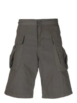Aspesi Cotton Cargo Shorts - Grey