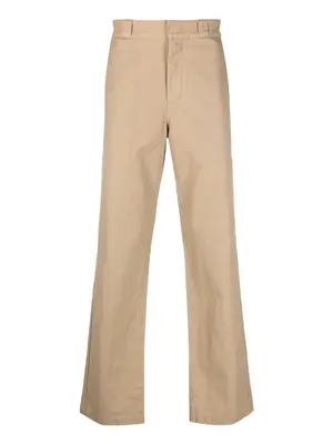 Aspesi High-waisted Straight-leg Trousers - Neutrals