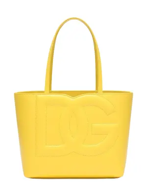 Dolce & Gabbana Small Logo Tote Bag - Yellow