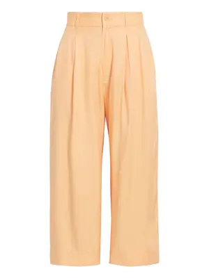 Equipment Lilie Satin Culottes - Pastel Orange