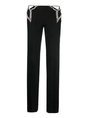 Stella McCartney Cut-out Detail Trousers - Black