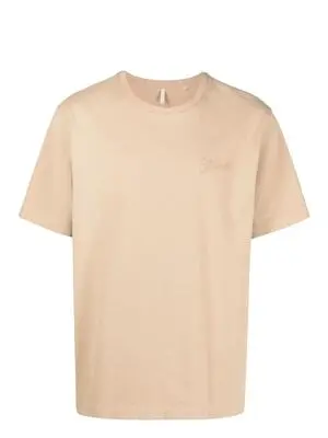 SUNFLOWER Graphic-print Organic-cotton T-shirt - Neutrals