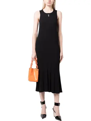 Natasha Zinko Bunny Midi Dress - Black