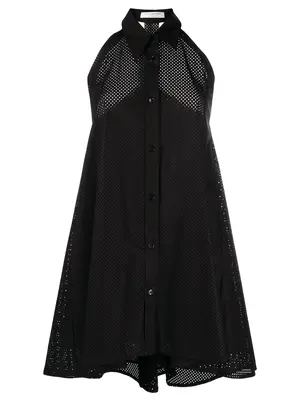 Philosophy Di Lorenzo Serafini Sleeveless Mini Dress - Black