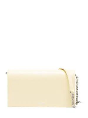 JIL SANDER Leather Crossbody Bag With Engraved Logo