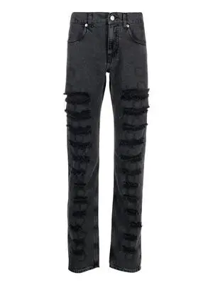 1017 Alyx 9sm Distressed-effect Skinny Jeans - Black