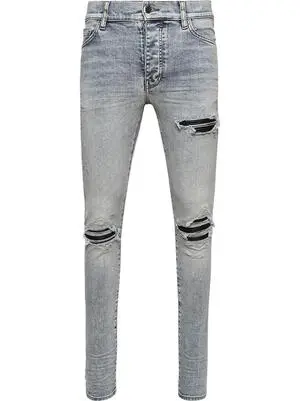 Amiri Mx1 Ripped Skinny Jeans - Blue