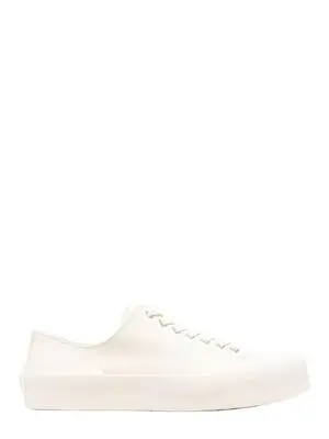 JIL SANDER Lace-up Low-top Sneakers - White