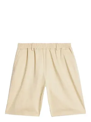 Ami Cotton Chino Shorts - Neutrals