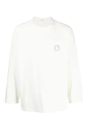 CRAIG GREEN Eyelet Long-sleeved T-shirt - White