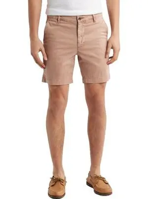 Ag AG Cipher 7-Inch Chino Shorts Sulfur Dune Rose