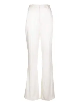 Lapointe High-waisted Trousers - White