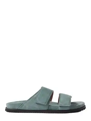 Mr P. David Regenerated Suede Sandals - Blue