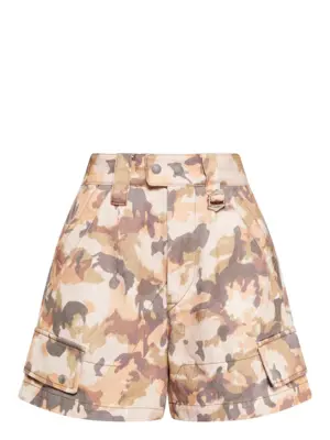 Isabel Marant - Isabel Marant Eliano High-Rise Denim Shorts