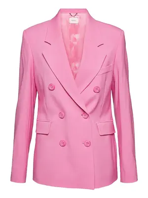 Dorothee Schumacher Wool-blend Blazer - Pink
