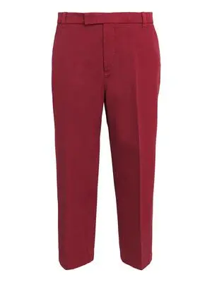 Thom Browne Cotton Chinos - Burgundy