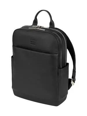 MOLESKINE Leather Pro Backpack - Black