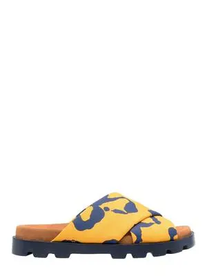 Camper Camper Brutus Crossover-Strap Sandals Yellow