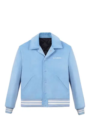 SPORTY & RICH Wellness Club Corduroy Jacket - Blue