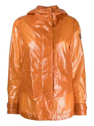COLMAR High-shine Logo-patch Jacket - Orange