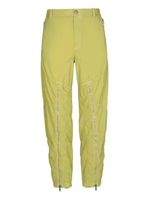 Dolce & Gabbana Zip-detailed Tapered Trousers - Green