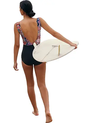SELEZZA Seea Lido One-Piece Surf Suit Antique