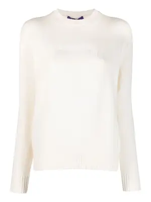 Ralph Lauren Logo-embellished Jumper - White