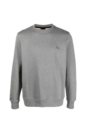 Paul Smith Embroidered-motif Sweatshirt - Grey